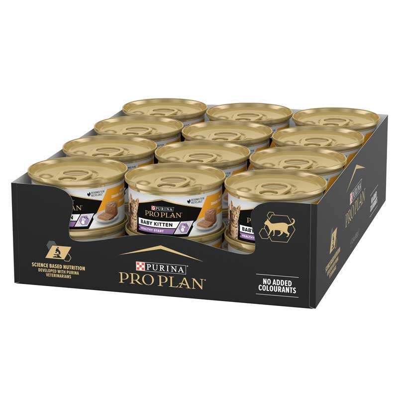 Purina Pro Plan Baby консерви для кошенят, мус із куркою 85 г*24 шт ...